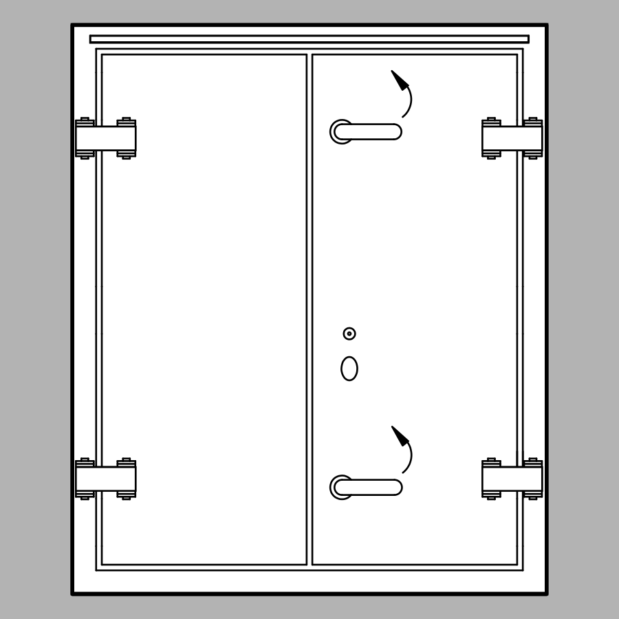Double Doors | Cornell-Carr