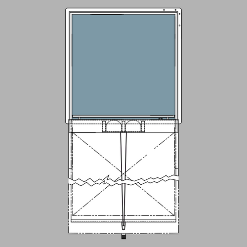 CC-1009 Vertical Sliding Outboard Bolt-In Counterbalance Weathertight ...