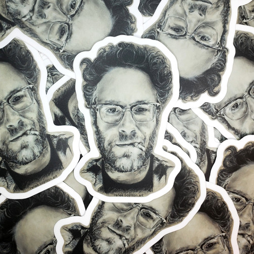 Seth - Matte Sticker | Renee Boynton Art