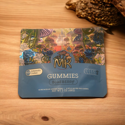 Magic Kingdom SHROOMS gummies blueberry 4000mg | budgurls