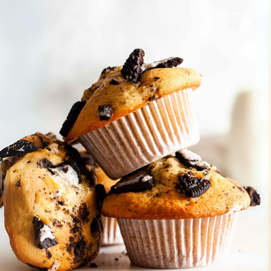 Oreo chocolate muffin