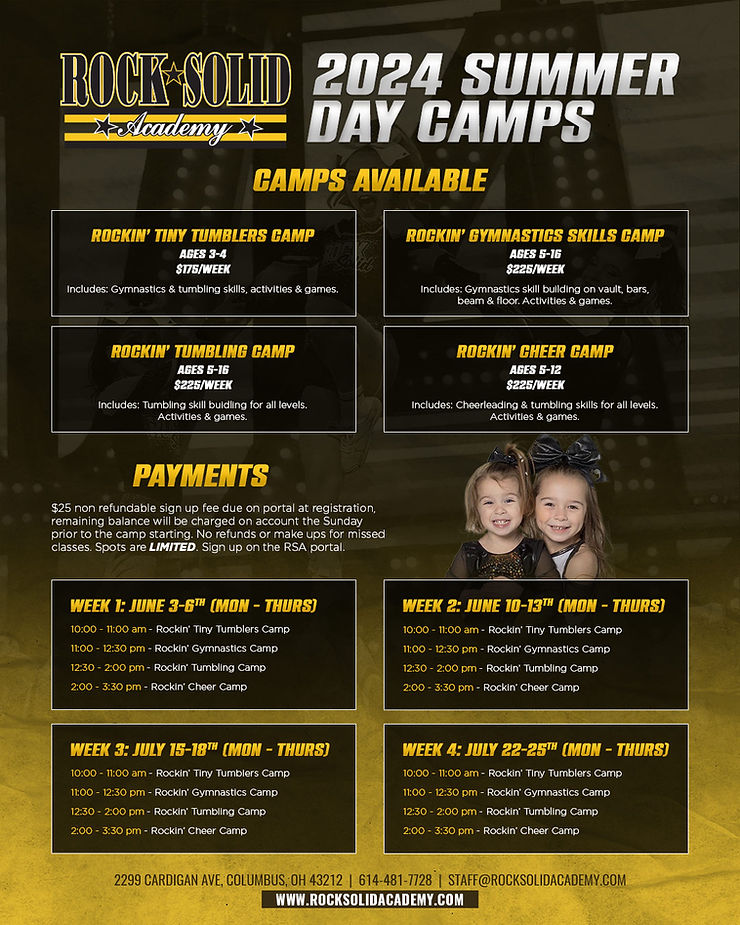 Summer Camps | rocksolidacademy
