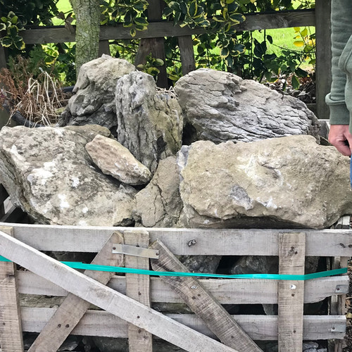 Limestone Rockery Stone - Crate | wellstonedleeds