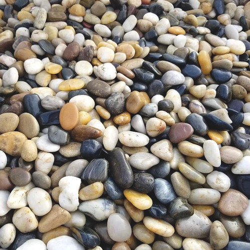 Polished Pebbles - Mixed Colours | wellstonedleeds