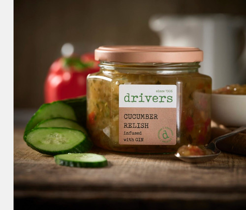 Drivers Pickle Cucumber Relish Infused with Gin | LFK