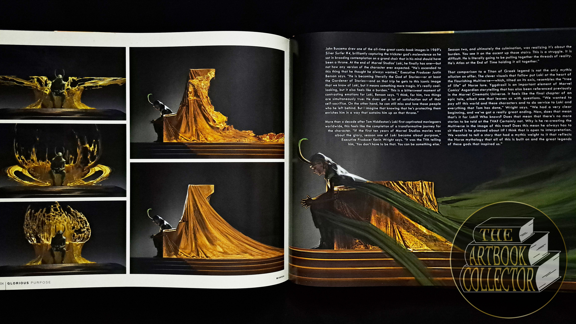 First Look at 'God of Stories' Concept Art in Upcoming Loki Season Two ...