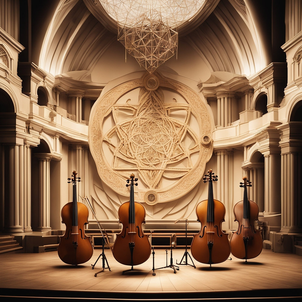 The sacred geometry behind music and the instruments used to make it