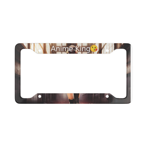 Anime king License Plate Frame | The WEIRDTOO Company