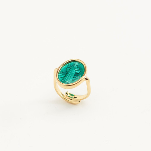 Anello Classico Medaglia dei Santi personalizzabile | Elena Braccini