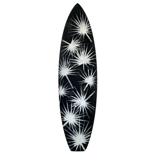 BLACK & WHITE PALM LEAVES | Kirsten Sadlier Art