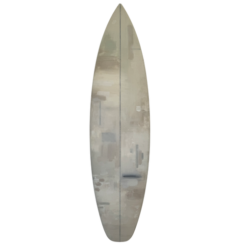 CUSTOM COMMISSION SURFBOARD | Kirsten Sadlier Art