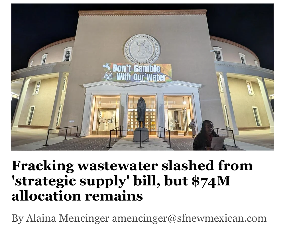 A Victory! Our plea for protection of the sacred results in fracking ...