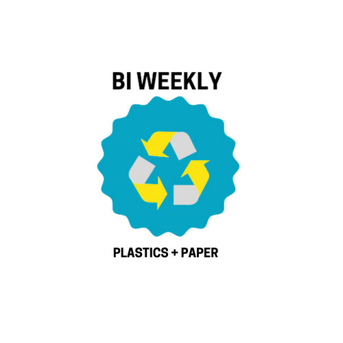 Bi-Weekly Recycling Pick-up (Plastics + Paper) - Replacement | Realcycle