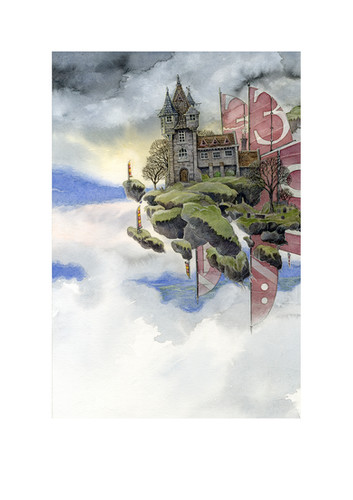 The Pele Tower A3 | illustration