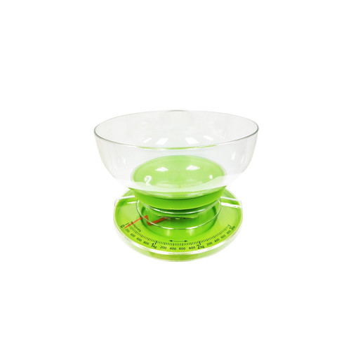 Mechanical Kitchen Scale with Removable Bowl (Green) | Able Pack