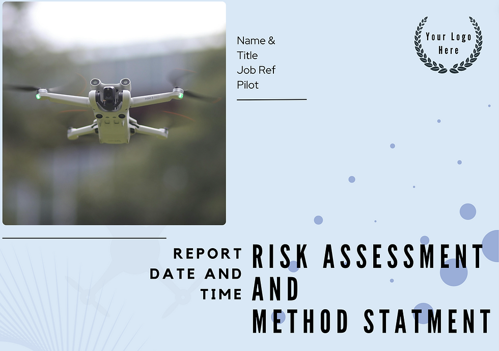 Basic Risk Assessment Template | Sussex Drone Surveys