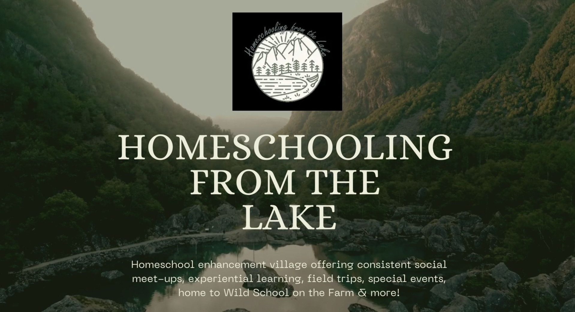 Homeschooling From The Lake | Welcome