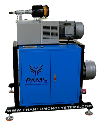 Negative Pressure Station contains (2) Rotary Vane Vacuum Pumps w/ PLC ...