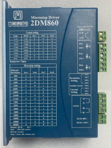 Hybrid Step Servo Driver 24v 8.4A 2DM860 Two-phase Digital Stepper ...