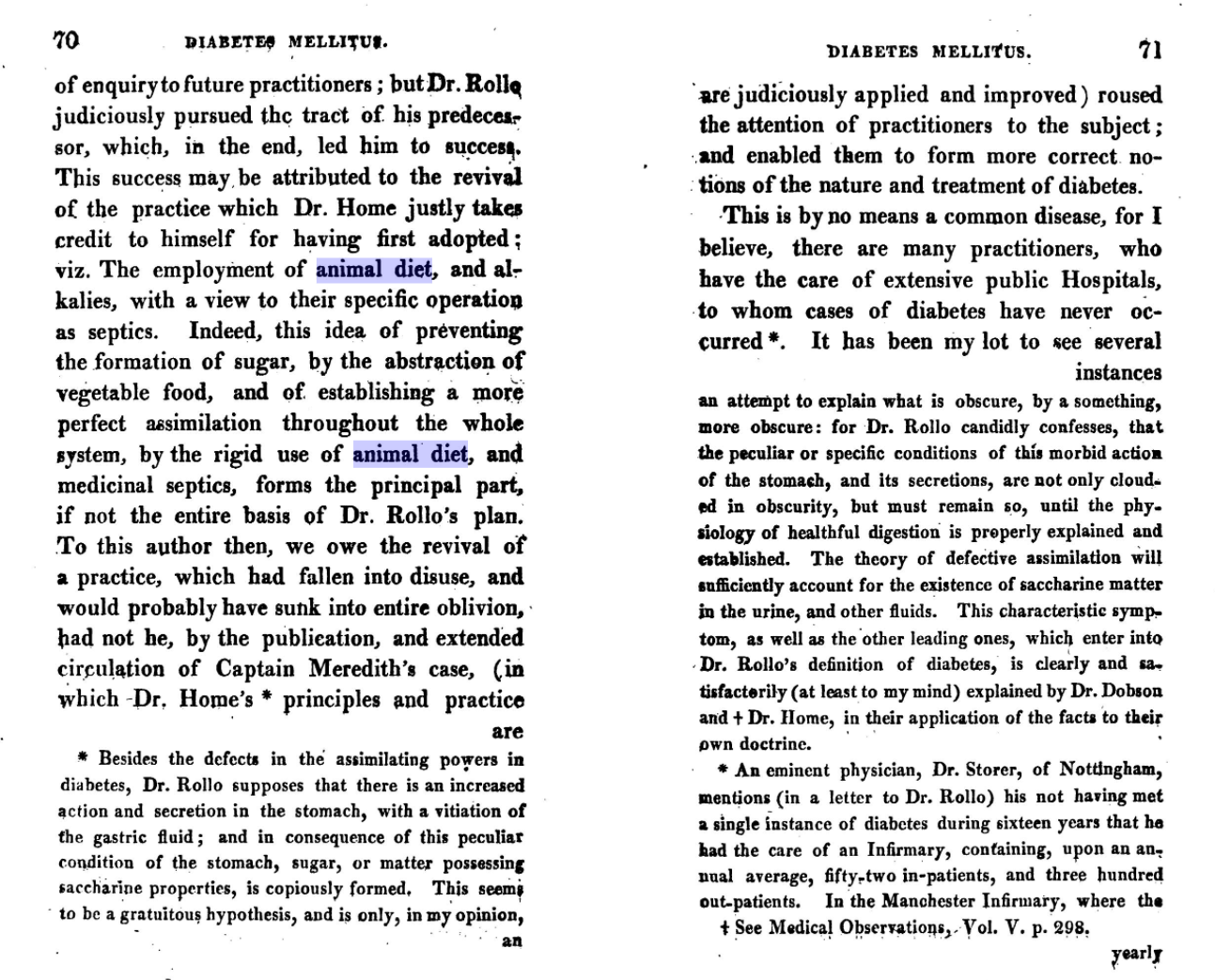 Dr Samuel Argent Bardsley begins his case series on treating diabetes ...
