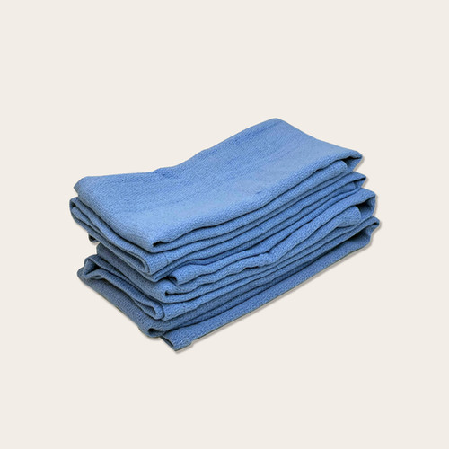 Blue Huck Towel | Akron Cotton