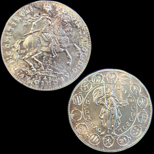 1963 Tirol restrikes of 1642 2 ducats coin | Errant Artifacts