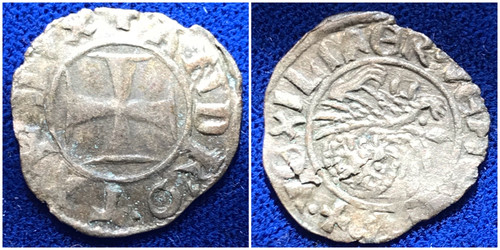 Italian States, Republic of Venice, Andrea Contarini. Billon Tornesello ...