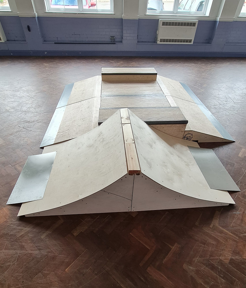 The Spine ramp is (almost) finished!