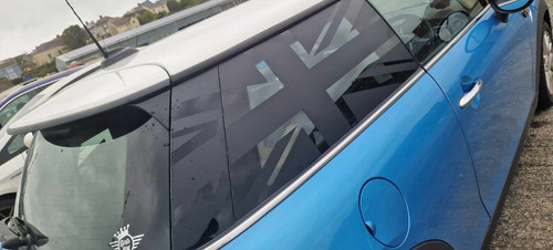 Mini Cooper F56 Union Jack Flags | AC Graphics Ltd.