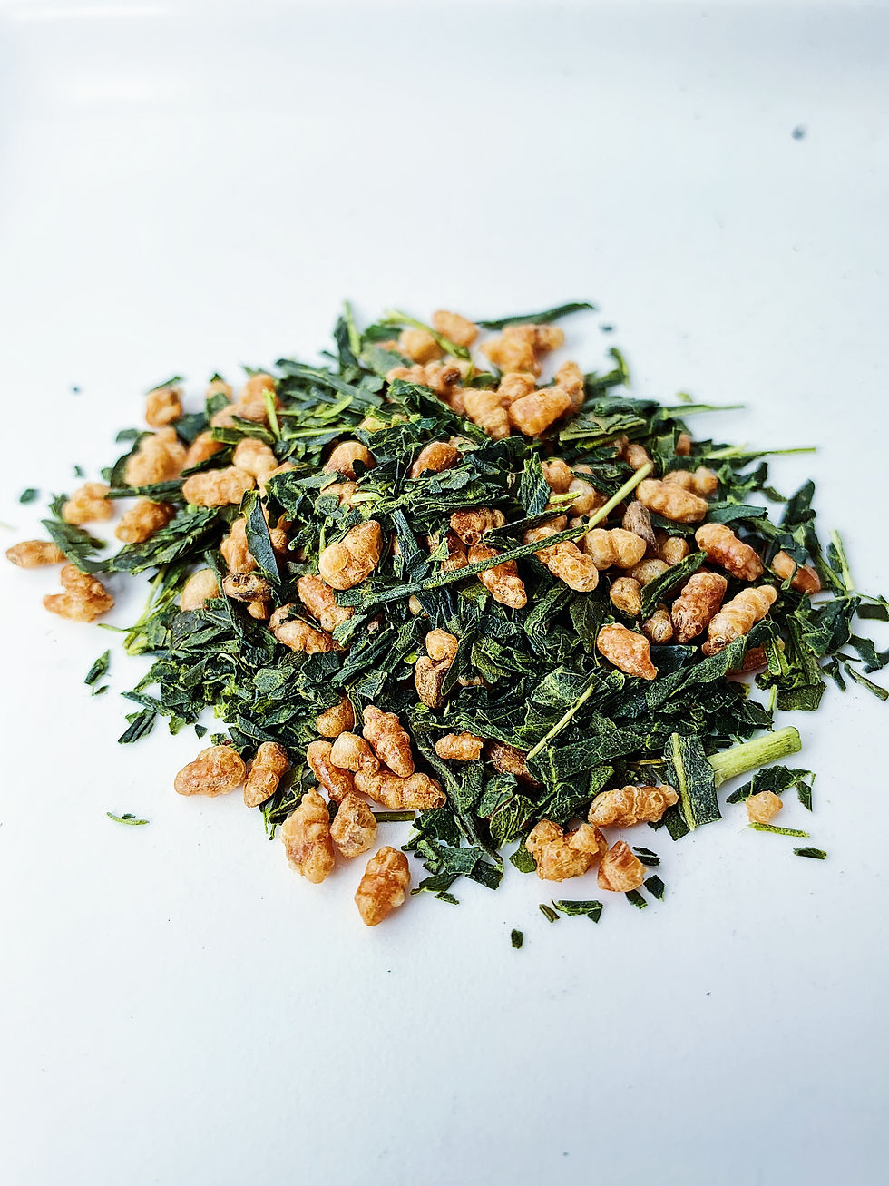 玄米茶 Genmaicha (Roasted Rice Tea)。 | greenginkgotea