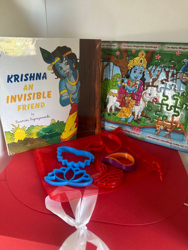 Krishna book for children & puzzle bundle | 108 Puzzles