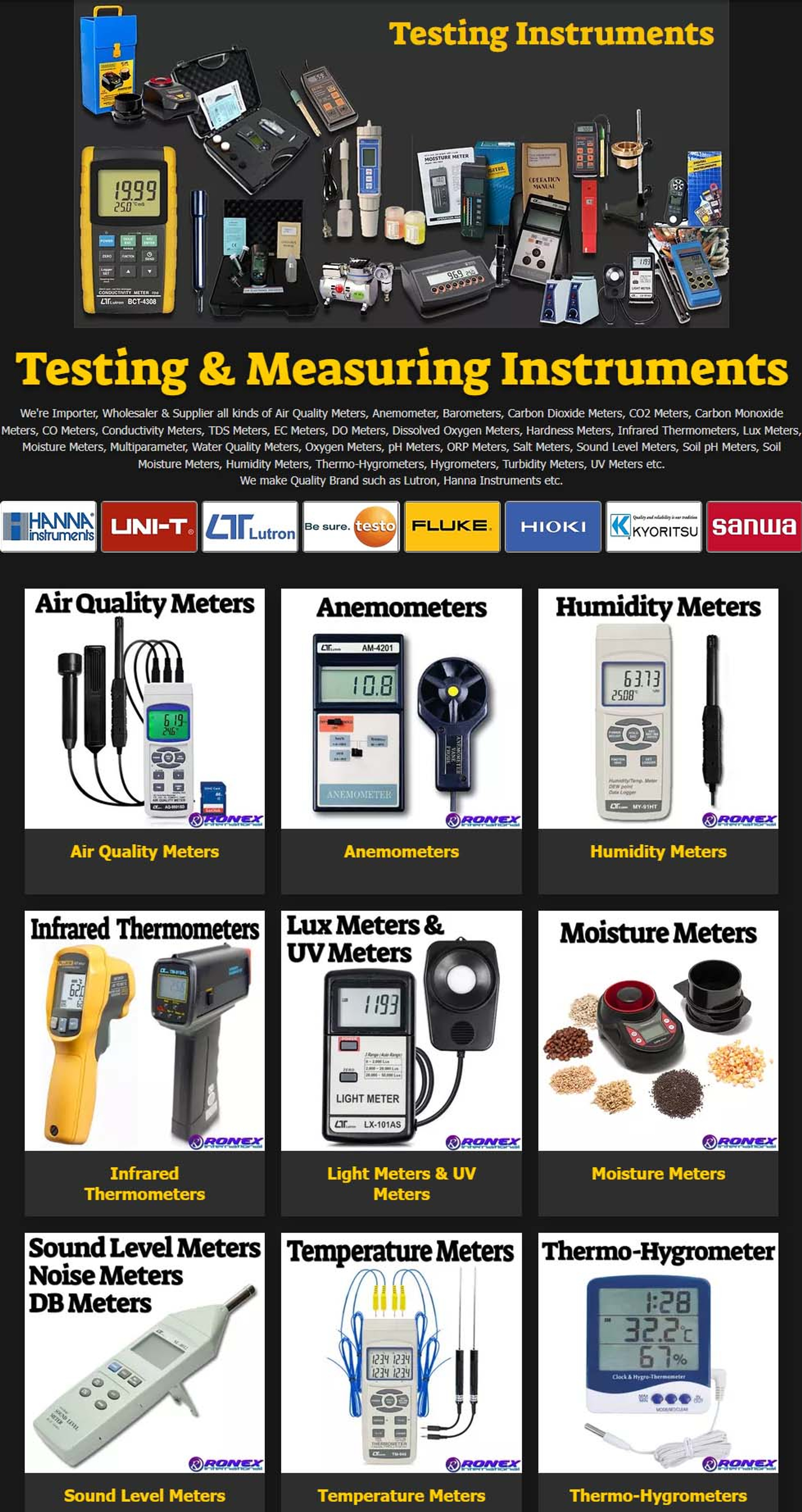 Testing Instruments | Meterbdツ