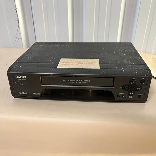 MATSUI VHS Player (On Screen Programming) | Propaholics