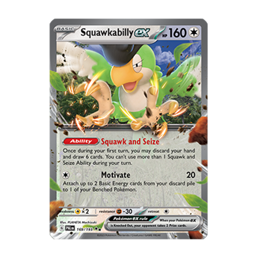squawkabilly ex - paldea evolved 169/193 | Pokelotto