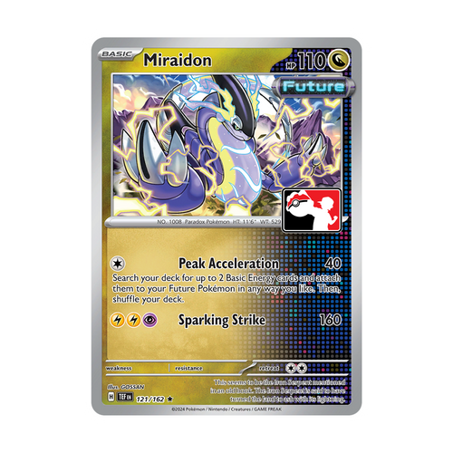 miraidon Play! Stamp - Prize Pack Series 121/162 | Pokelotto