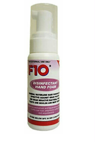 F10 Hand foam cleaner | All Things Tortoise