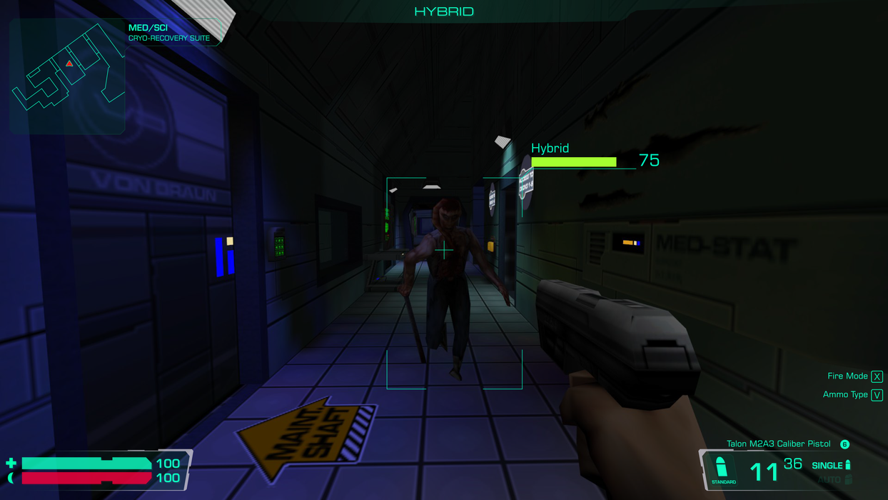 System Shock 2 Remake | Jay Narin UI/UX