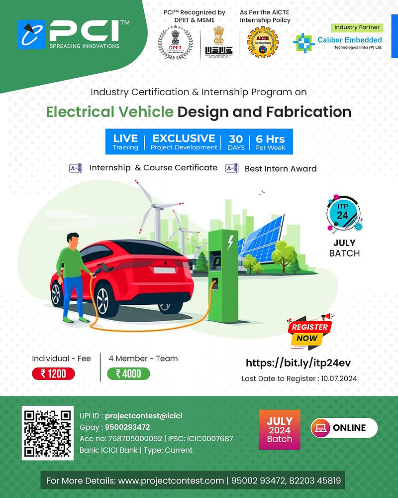 Electrical Vehicle Design and Fabrication - Industry Certification ...