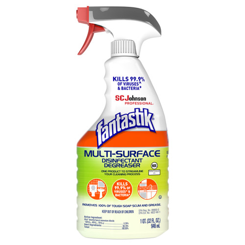 Fantastic® Multi-Surface Degreaser/Disinfectant 32 oz. 8/Case | Janics ...
