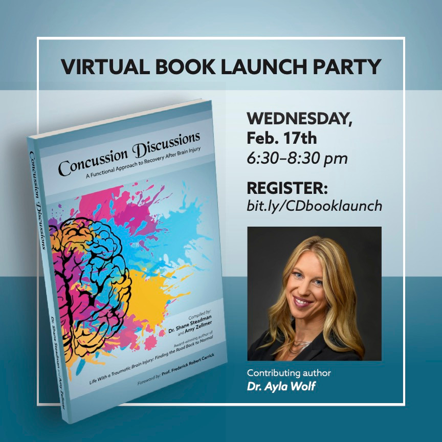 Concussion Discussions Book Anthology & Book Launch Party