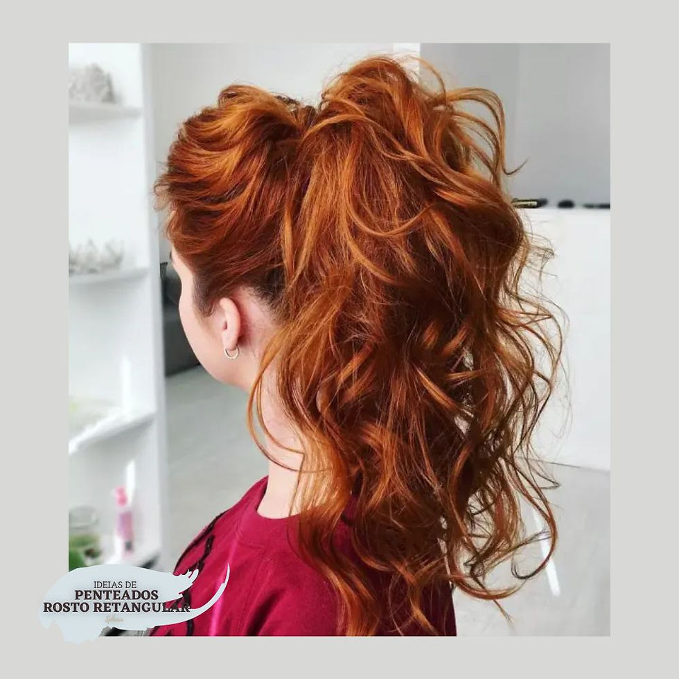 Penteados para rosto retangular