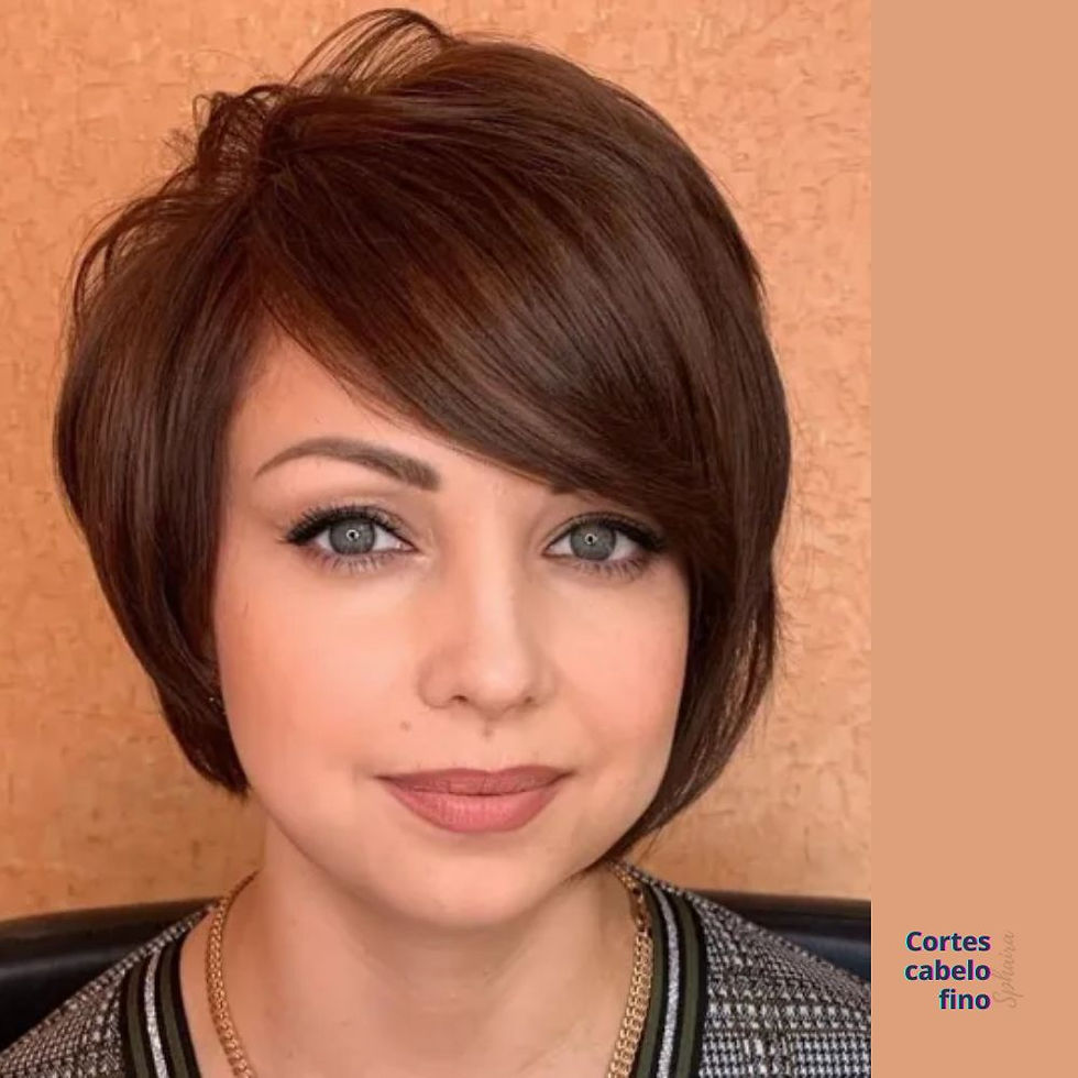 Cortes de cabelo feminino para cabelos ralos e finos