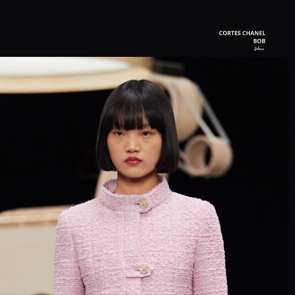 46 Cortes de cabelo feminino Chanel (Bob) moderno