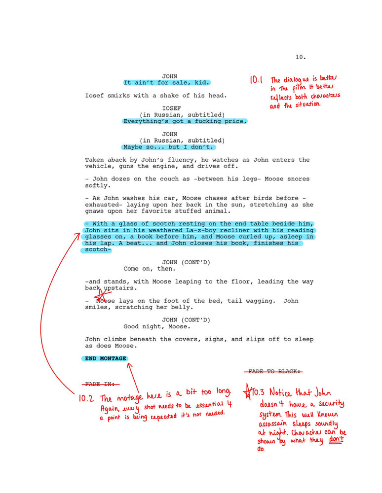 Ten Pages | John Wick