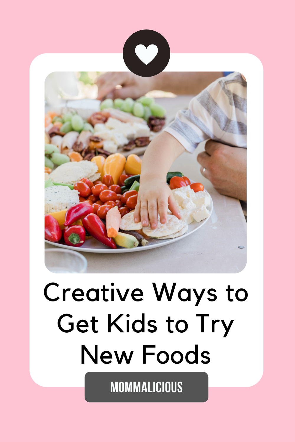 Simple ways to encourage children to try new food!