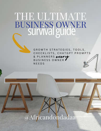 The ultimate business owner survival guide 2024 E-Book | Annmerch