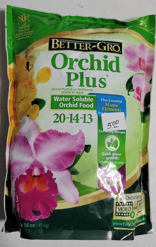 Better-Gro Orchid Plus Fertilizer: 10-14-13, 16oz | GHViolets