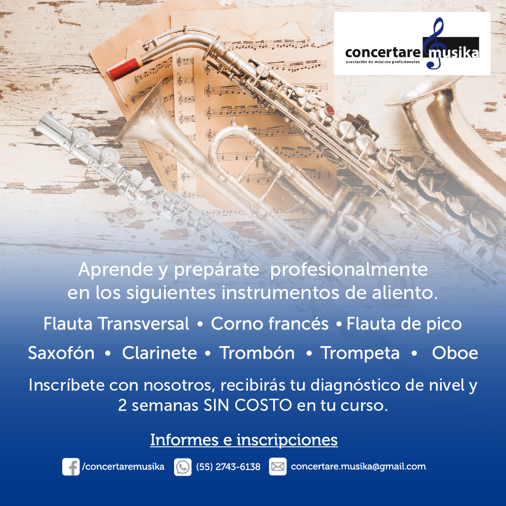 Escuela de Música en Coyoacán-Concertare Musika