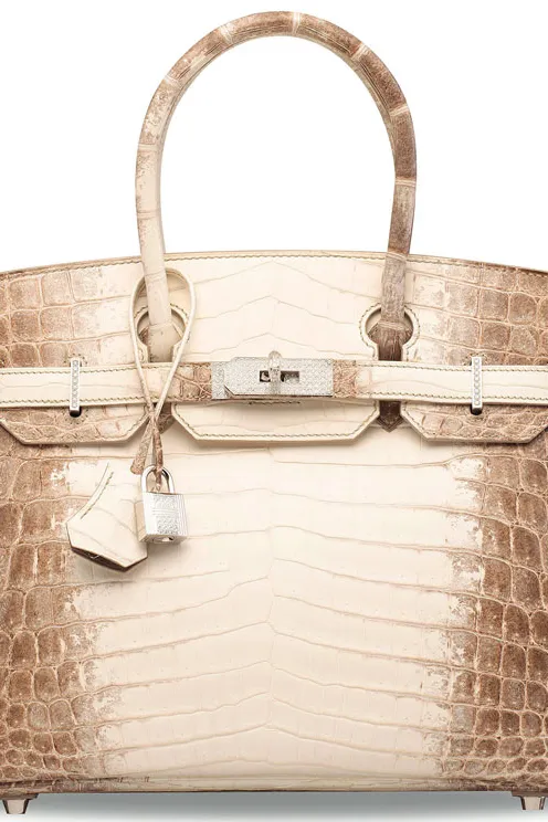 Crocodile Diamond Birkin 30 with 18k White Gold & Diamond Hardware ...