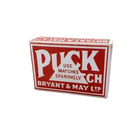 Puck Matches REF H04 | Vintage Label Co